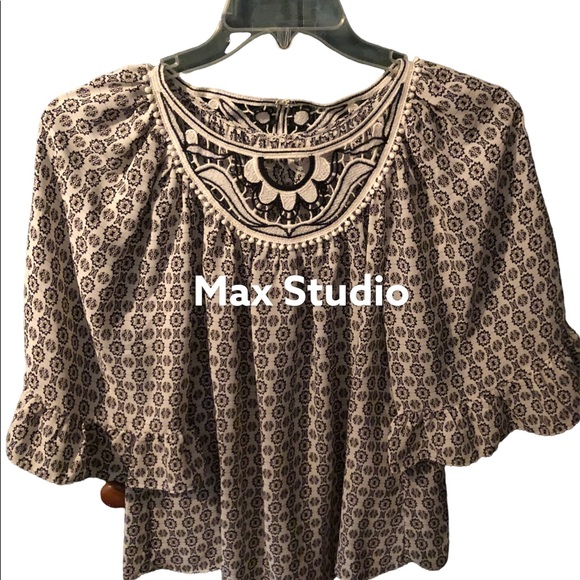 Max Studio | Tops | Max Studio Boho Style Top | Poshmark